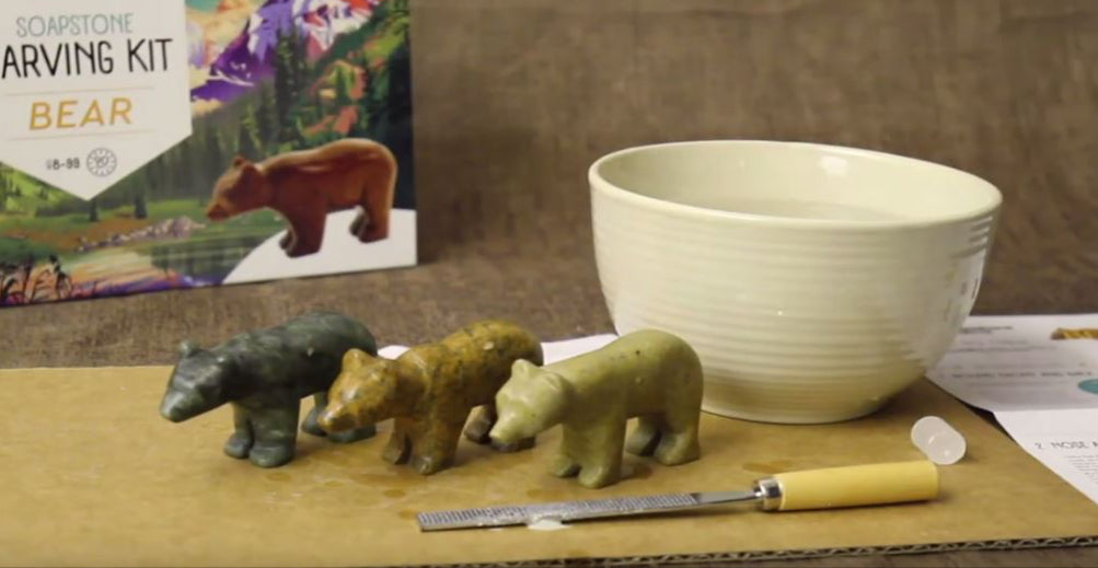 Studiostone Creative - Soapstone and Alabaster Carving Kits
