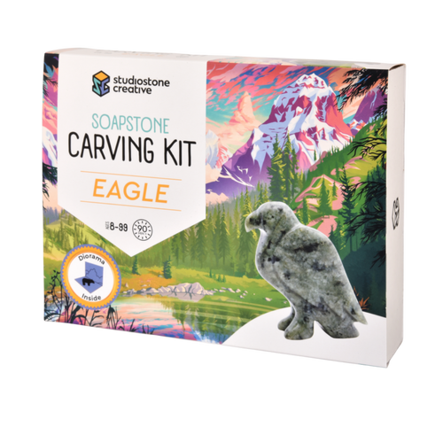 Eagle Soapstone Carving Kit – Studiostone Creative